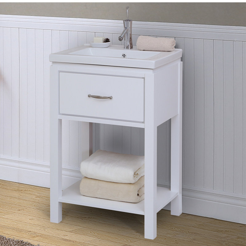 Open Shelf Bathroom Vanities : Fairmont Designs Shaker Americana 48 ...
