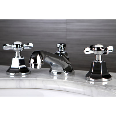 Find the Perfect Cross Handle Widespread Bathroom Sink Faucets | Wayfair
