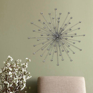 Silver Wall Accents You'll Love | Wayfair