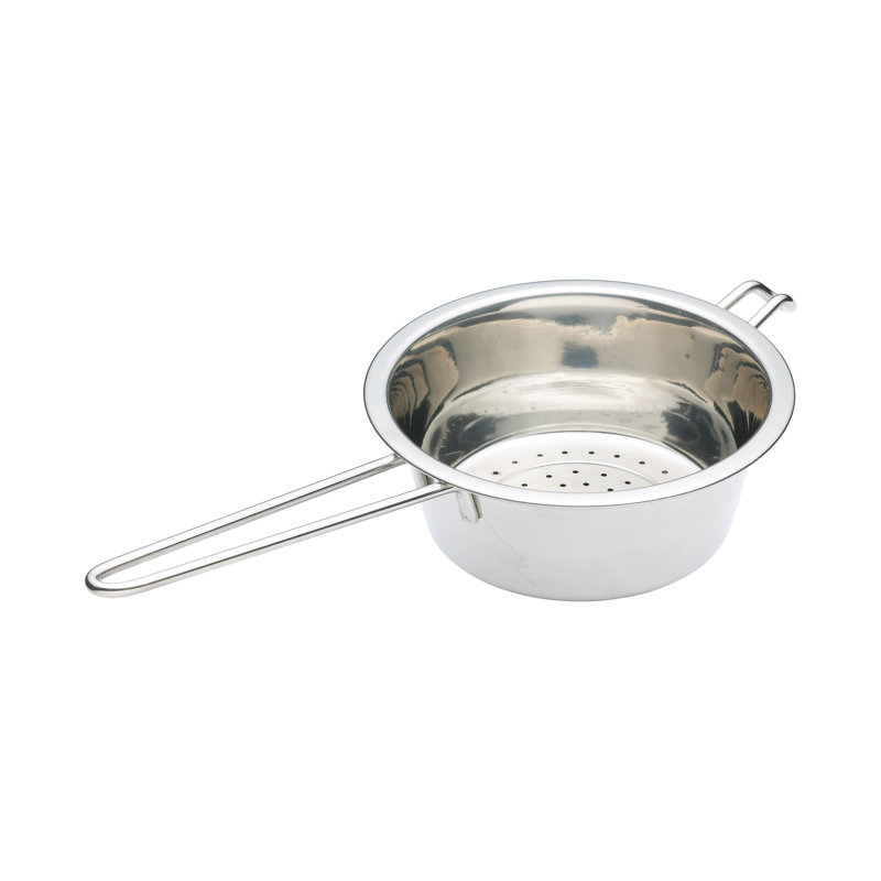 KitchenCraft Stainless Steel Long Handled Colander | Wayfair.co.uk