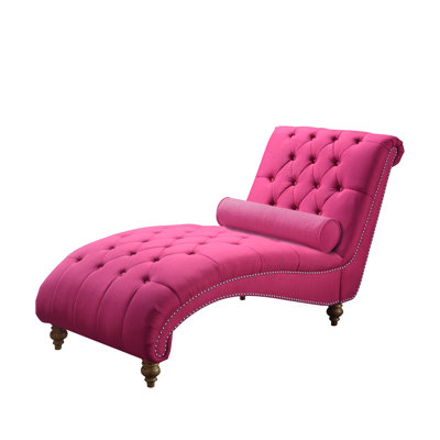 Pink Chaise Lounge Chairs You'll Love | Wayfair.ca