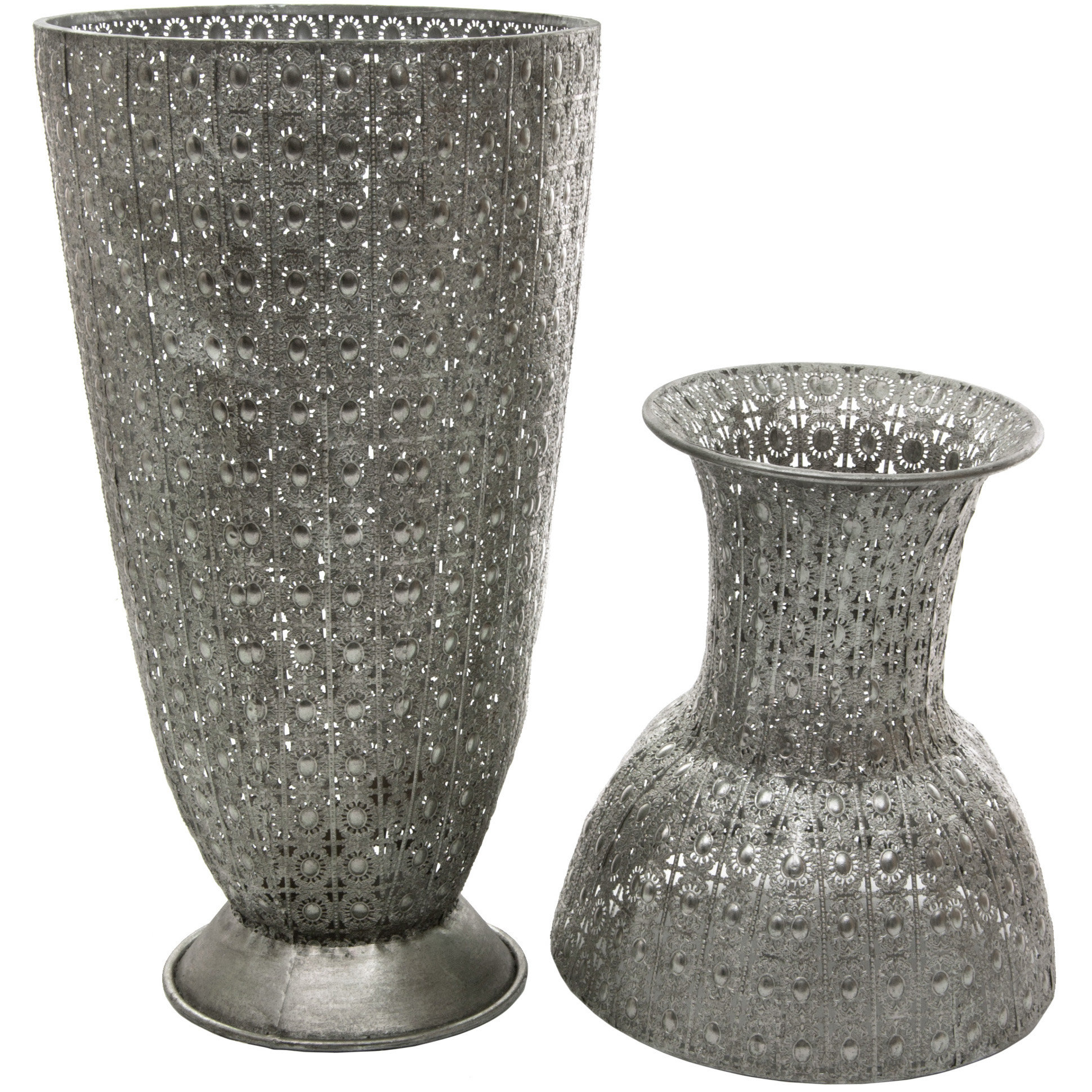 Oriental Furniture Fluted Flower Vase & Reviews | Wayfair