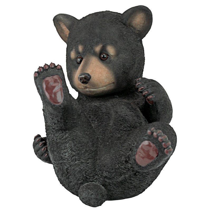 Design Toscano Roly-Poly Bear Cub Statue Rolling Bear & Reviews | Wayfair