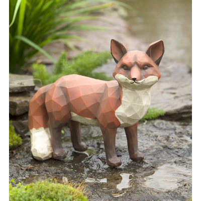 Outdoor Fox Statues | Wayfair