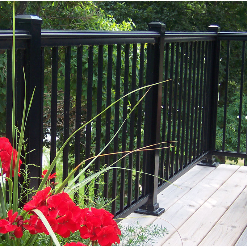 Gilpin Inc 3 ft. H x 4 ft. W Summit Straight Railing | Wayfair
