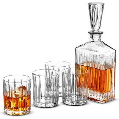 Lead Free Crystal Decanter Set | Wayfair
