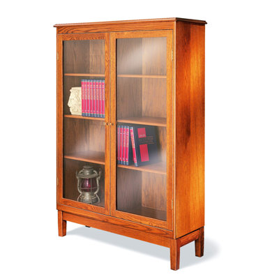 Bookcase With Locking Doors | Wayfair