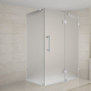 Frosted Glass Shower Stalls & Enclosures You'll Love | Wayfair