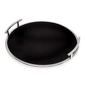 Round Decorative Trays You'll Love | Wayfair