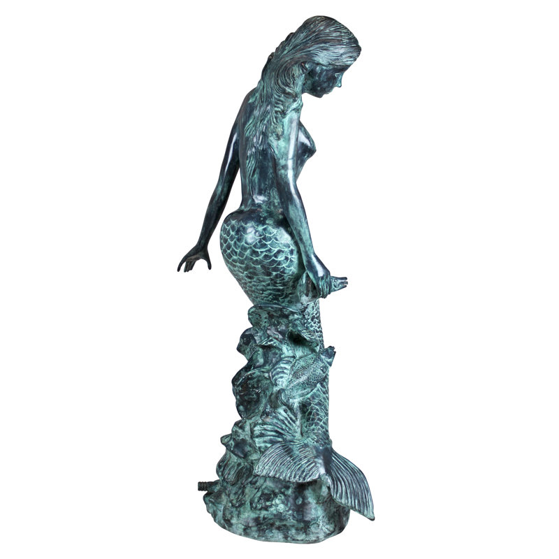 Design Toscano Goddess of the Sea Mermaid of the Isles Spitting Cast ...