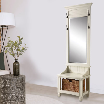 Hall Trees with Mirrors | Wayfair