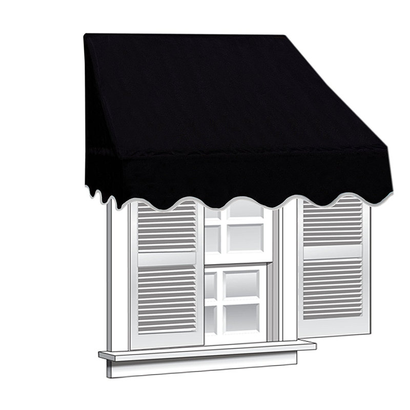 ALEKO 6 ft. W x 2 ft. D Window Awning & Reviews | Wayfair
