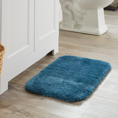 Blue Bath Rugs & Mats You'll Love in 2019 | Wayfair