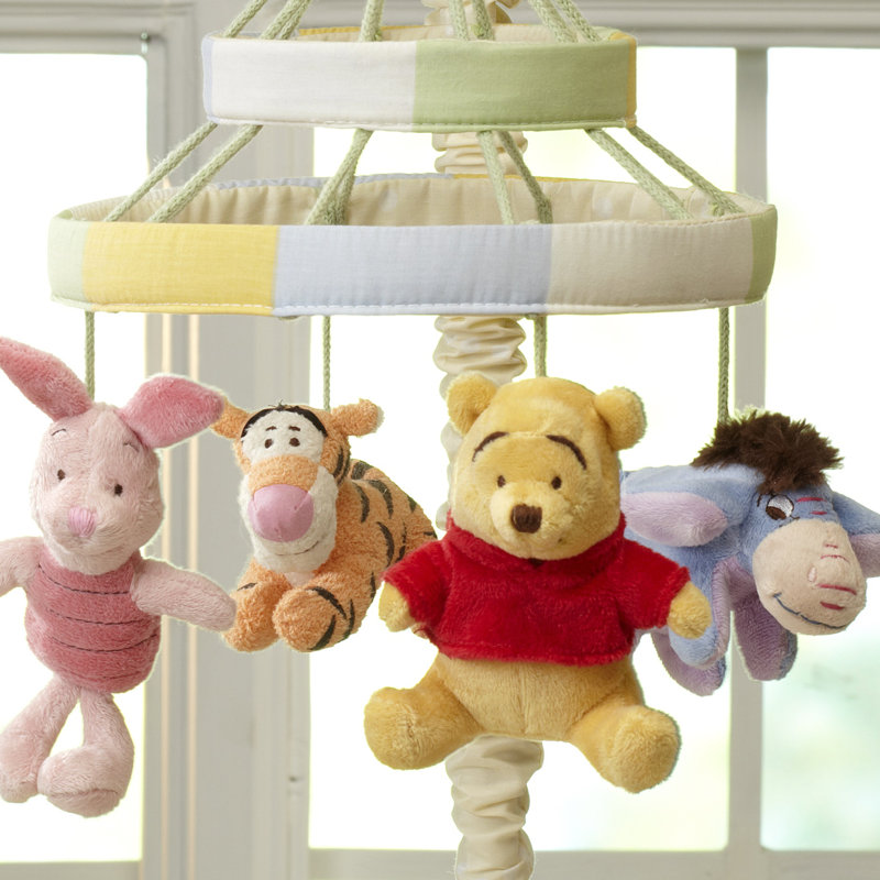 Disney Winnie the Pooh Peeking Pooh Musical Mobile & Reviews | Wayfair