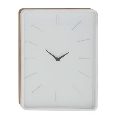 Rectangular Wall Clocks You'll Love | Wayfair