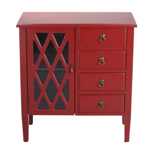 Red Cabinets & Chests You'll Love | Wayfair