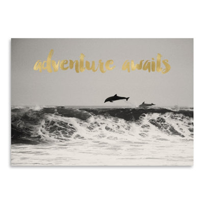 Dolphin Wall Art You'll Love | Wayfair