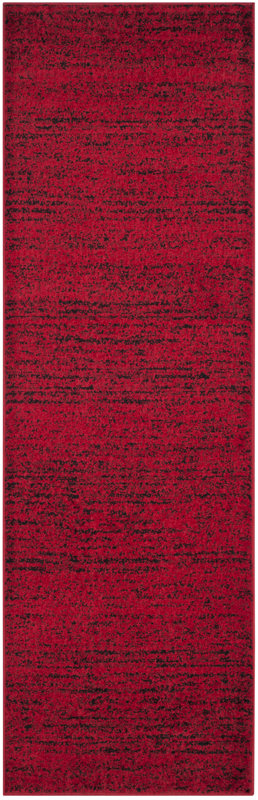 Wrought Studio Schacher Red/Black Area Rug & Reviews | Wayfair
