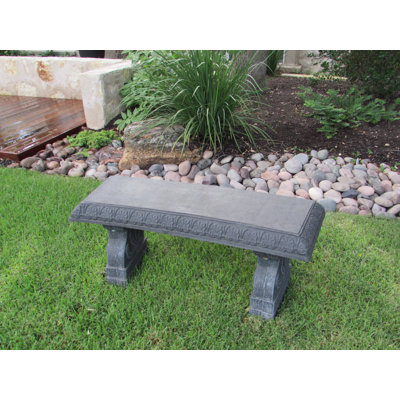 Cast Stone & Concrete Outdoor Benches You'll Love in 2019 | Wayfair