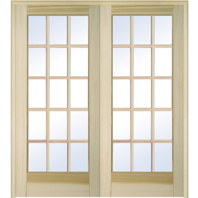 Solid French Doors You'll Love | Wayfair