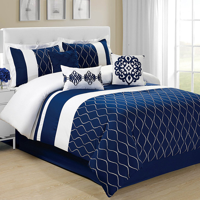 Homechoice International Group Malibue 7 Piece Comforter Set & Reviews ...