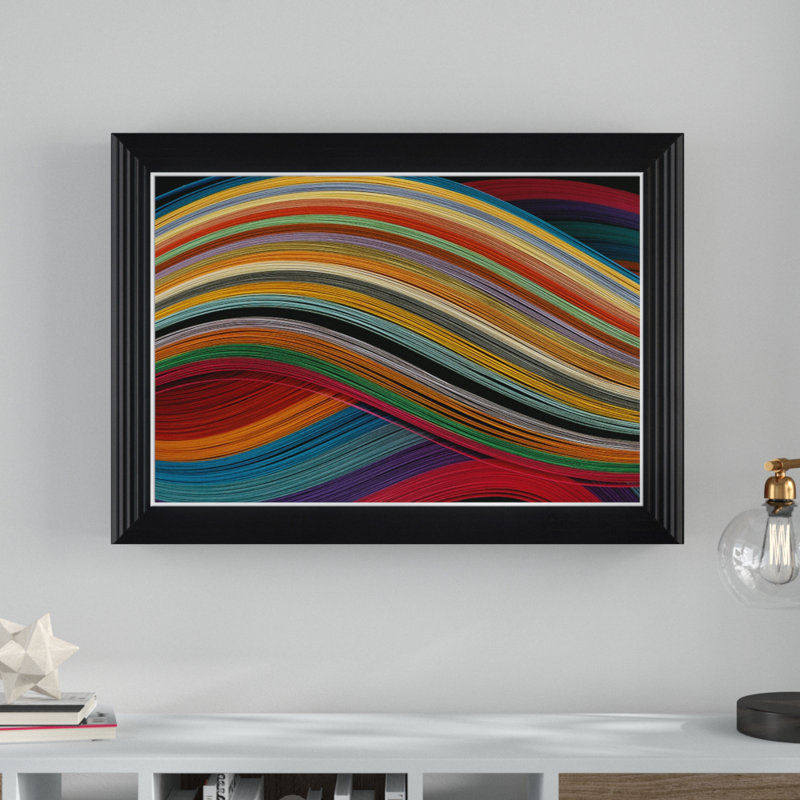 East Urban Home Symphony Framed Graphic Art Print | Wayfair.co.uk