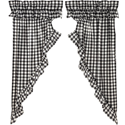 Large Buffalo Check Curtains | Wayfair