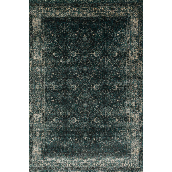 Loloi Rugs Elton Peacockslate Area Rug And Reviews Wayfair