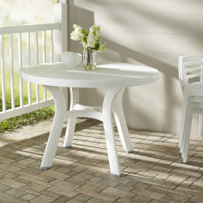 White Patio Tables You'll Love | Wayfair