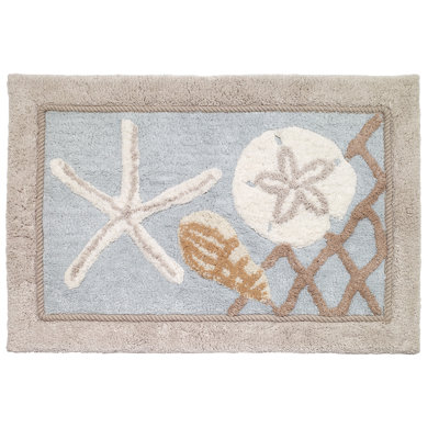 Nautical Bath Rugs & Mats You'll Love | Wayfair