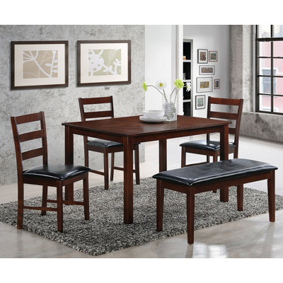 Bench Kitchen & Dining Room Sets You'll Love in 2019 | Wayfair