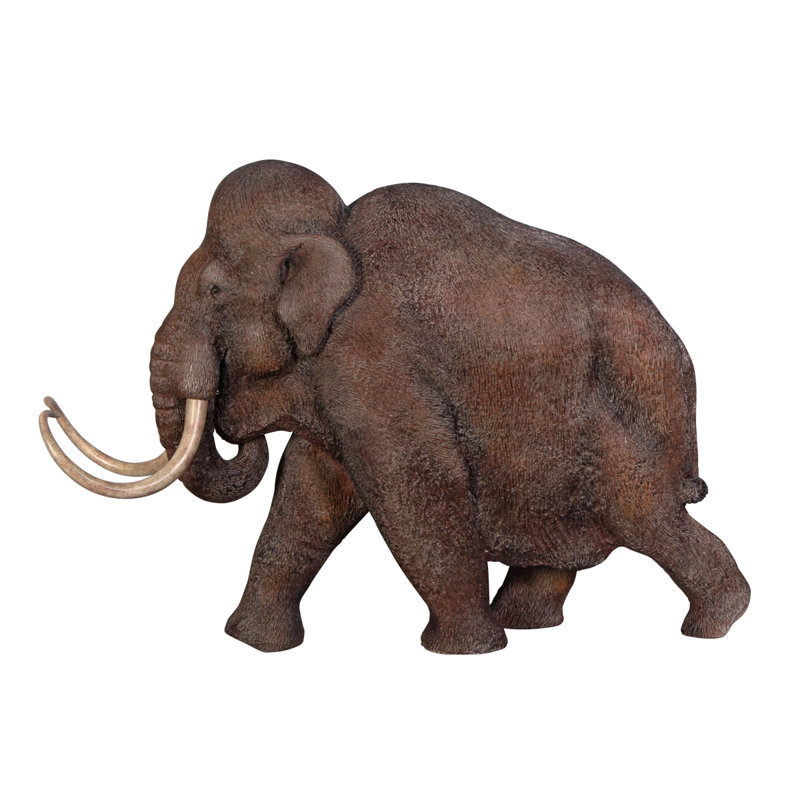 Design Toscano Woolly Mammoth, Elephant of the Ice Age Scaled Statue ...