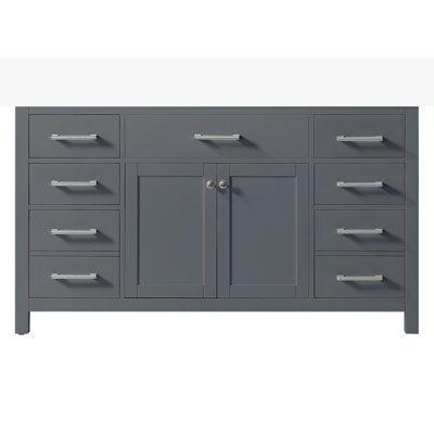 Find the Perfect 56" - 60" Single Vanity Bases | Wayfair