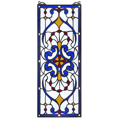 Rectangular Shaped Stained Glass Panels You'll Love | Wayfair
