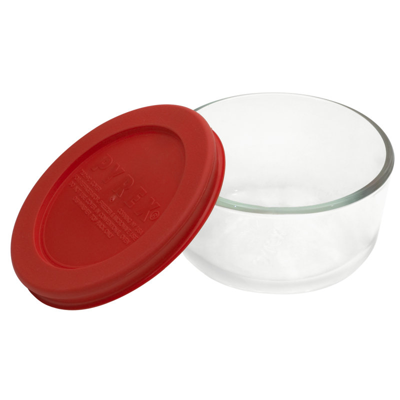 Pyrex Storage Plus Round Dish 8 Oz. Food Storage Container | Wayfair