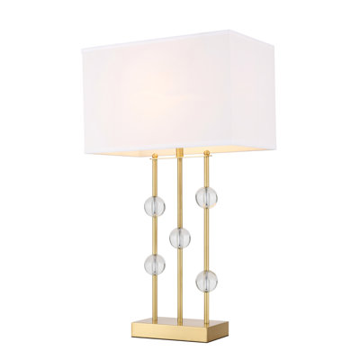 Rectangle Shaped Table Lamps You'll Love in 2019 | Wayfair