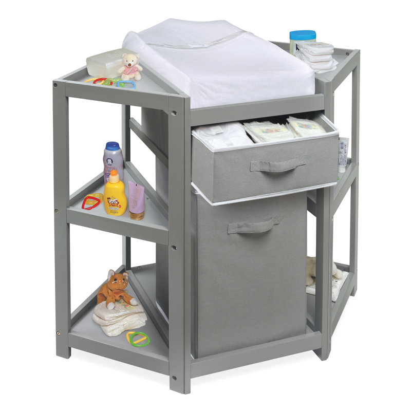 Badger Basket Diaper Corner Baby Changing Table & Reviews | Wayfair
