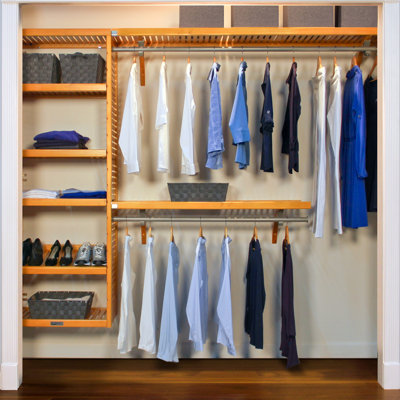 Solid Wood Closet Systems You'll Love in 2019 | Wayfair