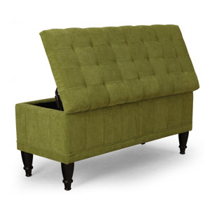 Green Ottomans & Poufs You'll Love | Wayfair