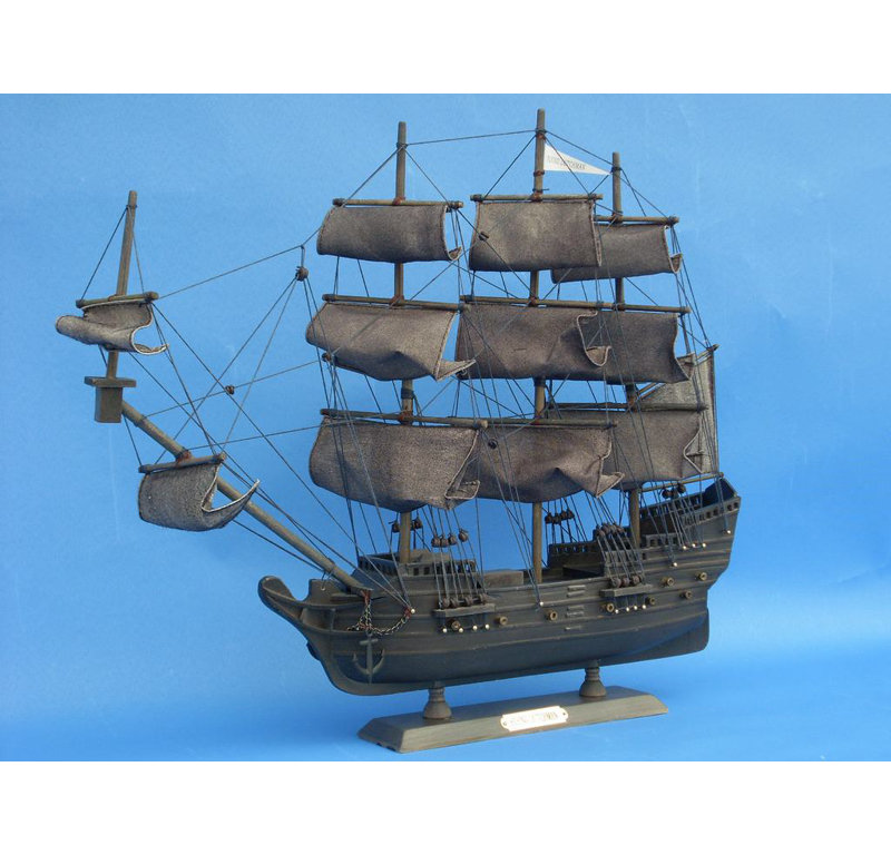 Handcrafted Nautical Decor Flying Dutchman Model Ship | Wayfair
