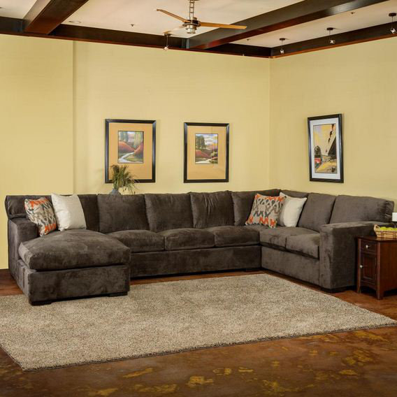 Summit Furnishings Grande Sectional & Reviews | Wayfair