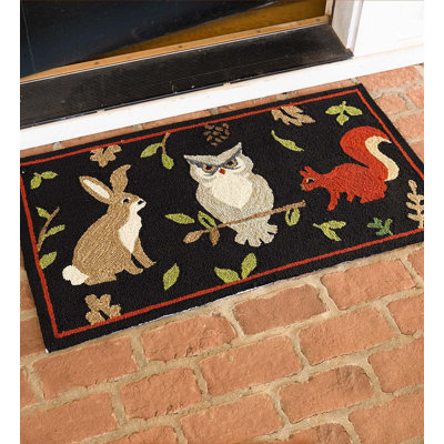 Woodland Animals Rug | Wayfair