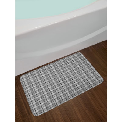 Charcoal Bath Rug | Wayfair