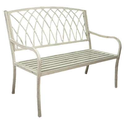 White Outdoor Benches You'll Love | Wayfair