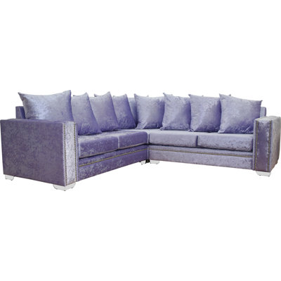 Purple Corner Sofas You'll Love | Wayfair.co.uk