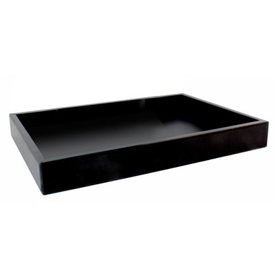 Black Decorative Trays You'll Love | Wayfair