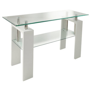 Glass Console Tables | Wayfair.co.uk