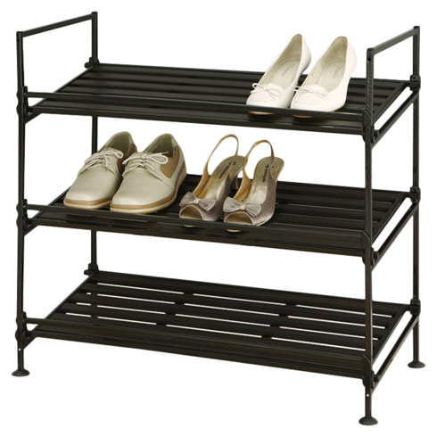 OIA 3-Tier Shoe Rack & Reviews | Wayfair