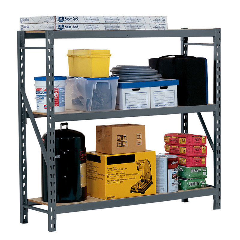 Edsal Bulk Storage Rack 3 Shelf Shelving Unit | Wayfair