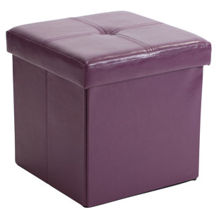 Purple Ottomans & Poufs You'll Love | Wayfair